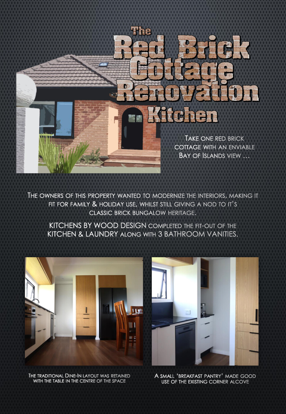 Red Brick Reno - Kitchens by Wood Design